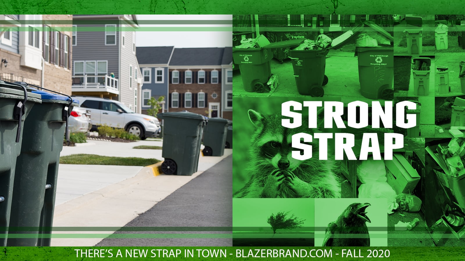 Strong Strap™ Stretch Latch | Universal Lid Lock for Outdoor Trash Cans