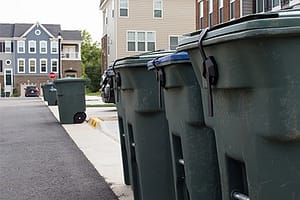Upgrading a Community's Trash Cans - Blazer Brand