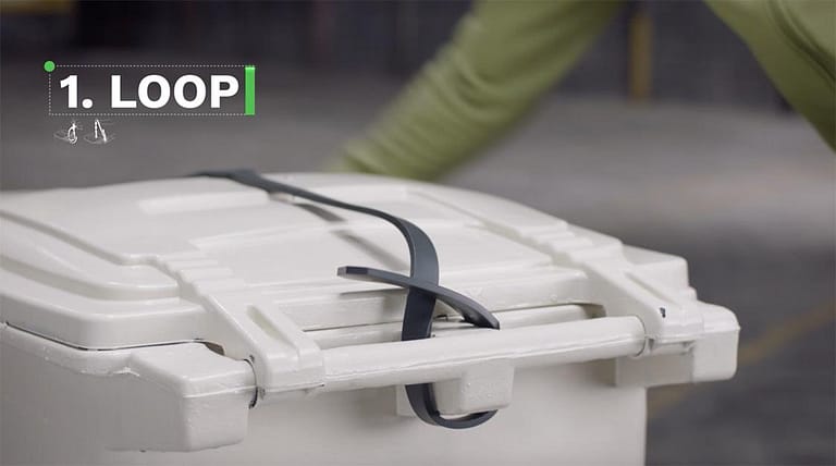 Strong Strap Trash Can Lid Lock | Mitigate Pests, Wind, & Overflow